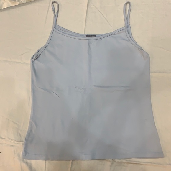 Ann Taylor Factory | Tops | Great Basic Pale Blue Camisole | Poshmark